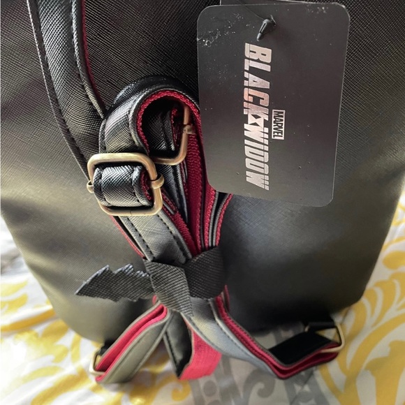 Bioworld | Bags | Bioworld Black Widow Mini Backpack | Poshmark